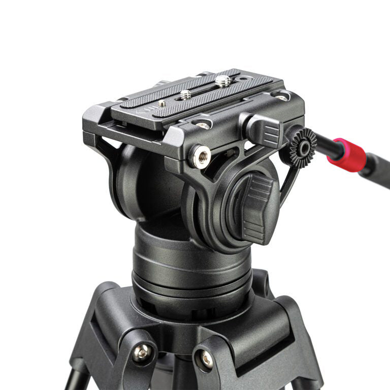 Provision Professional DV3 Aluminium Video Tripod kit with fluid head ...